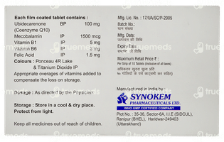 Qten 100 Tablet 10 - Uses, Side Effects, Dosage, Price | Truemeds