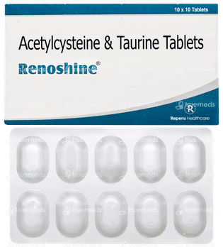 Renoshine Tablet 10 - Uses, Side Effects, Dosage, Price | Truemeds