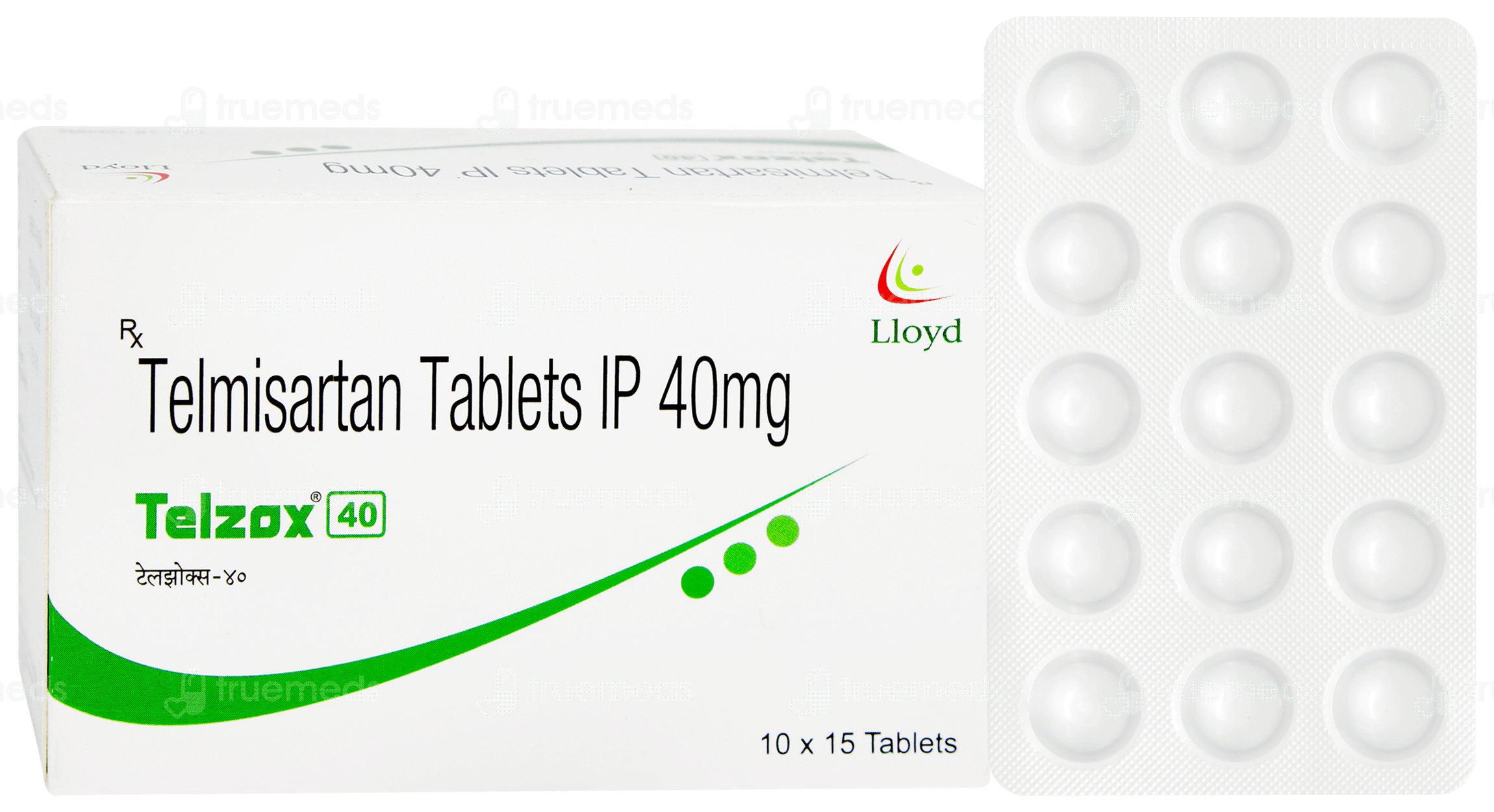 Telzox 40 Mg Tablet 15 - Uses, Side Effects, Dosage, Price | Truemeds