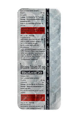 Bisalatin 20 MG Tablet 10 - Uses, Side Effects, Dosage, Price | Truemeds