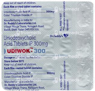 Udiwok 300 Tablet 15 - Uses, Side Effects, Dosage, Price | Truemeds