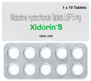 Xidorin 5 Tablet 10 - Uses, Side Effects, Dosage, Price | Truemeds