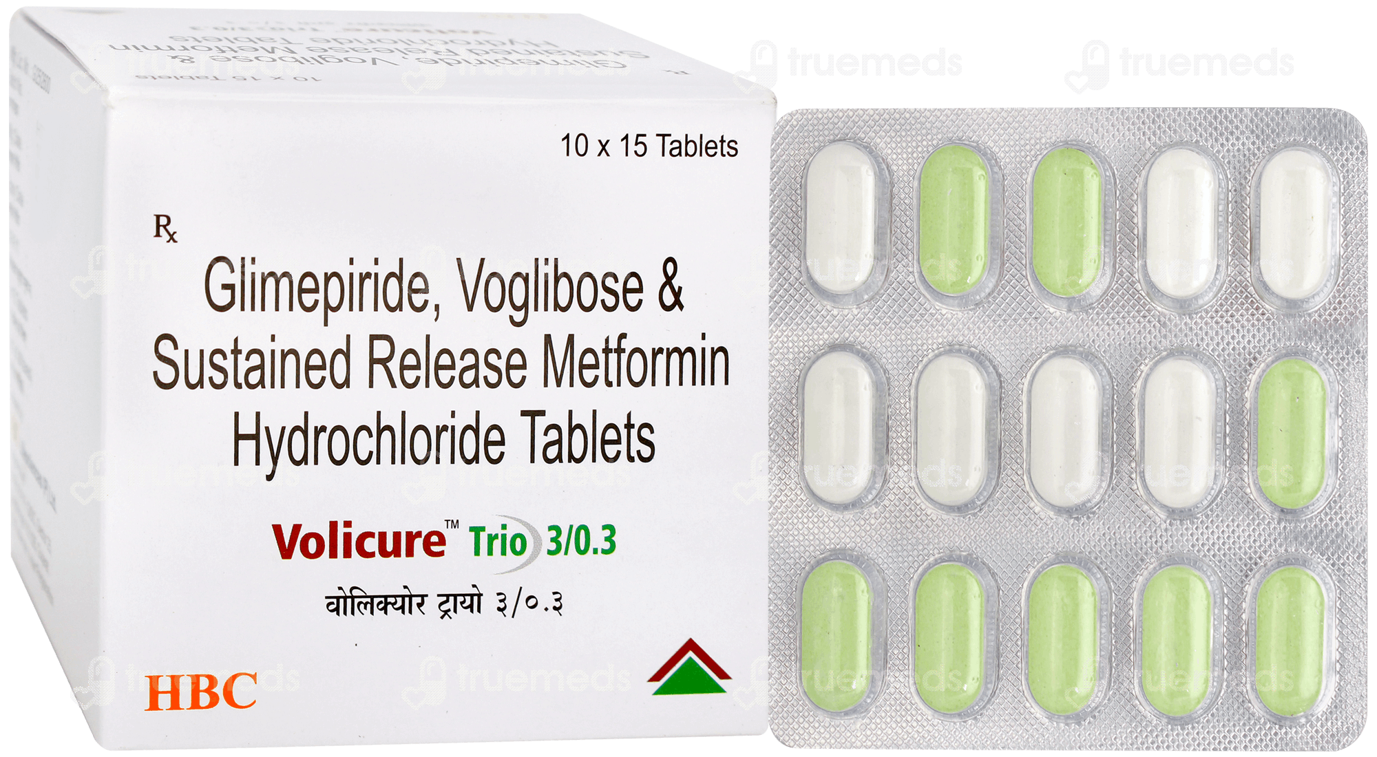 Volicure Trio 3/0.3 Tablet 15: Uses, Side Effects, Price & Substitutes