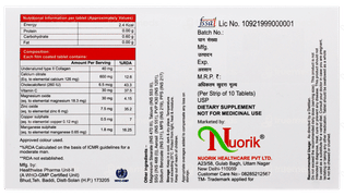 Calcoshine Tablet 10 - Uses, Side Effects, Dosage, Price | Truemeds
