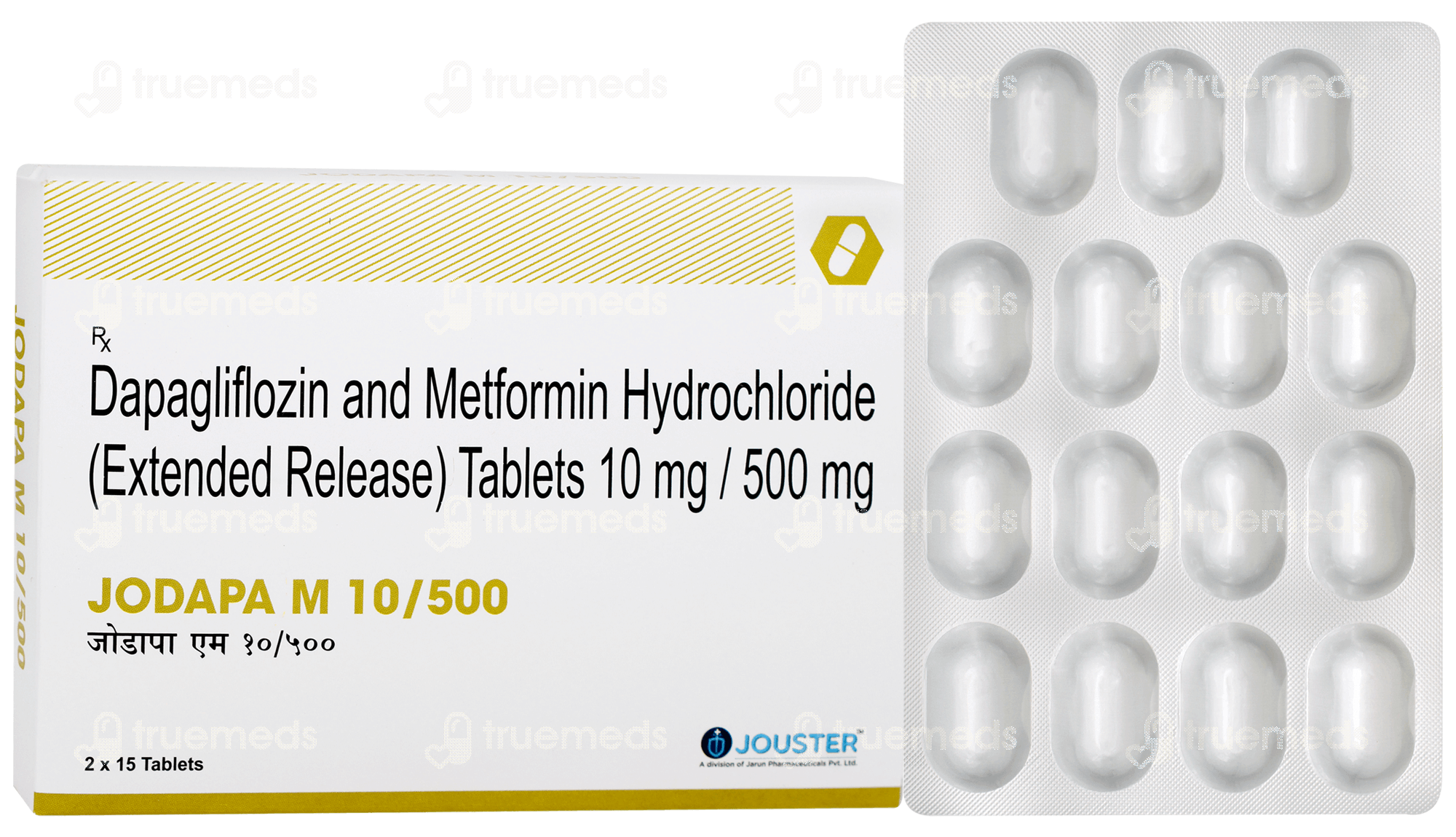 Jodapa M 10500 Tablet 15 - Uses, Side Effects, Dosage, Price | Truemeds