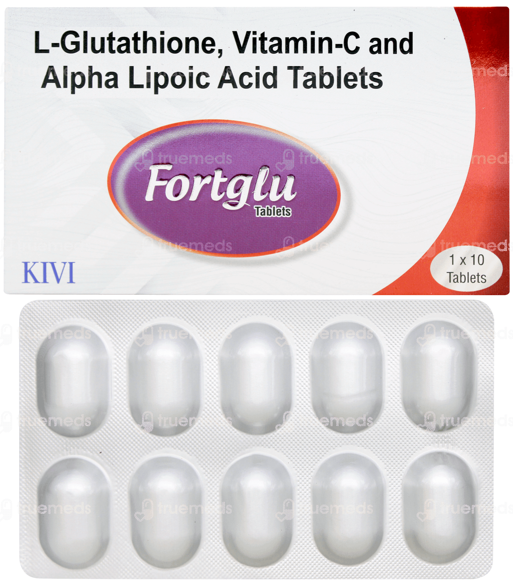 Fortglu Tablet 10 - Uses, Side Effects, Dosage, Price | Truemeds