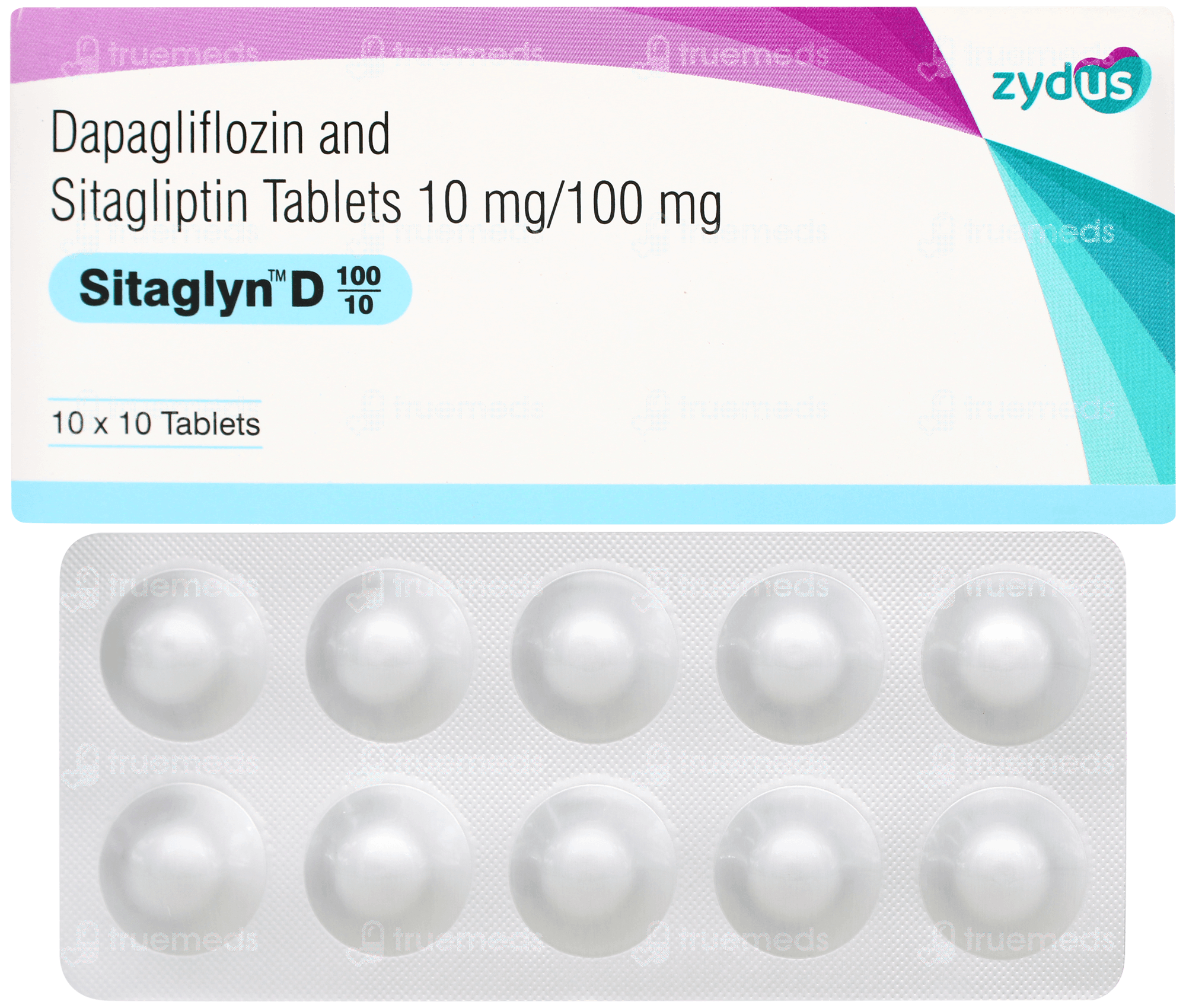 Sitaglyn D 10010 Tablet 10 - Uses, Side Effects, Dosage, Price | Truemeds