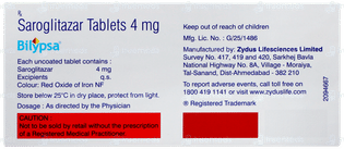 Bilypsa 4 Mg Tablet 10 - Uses, Side Effects, Dosage, Price | Truemeds