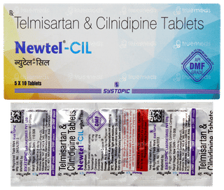 Newtel Cil 1040 Mg Tablet 10 - Uses, Side Effects, Dosage, Price | Truemeds