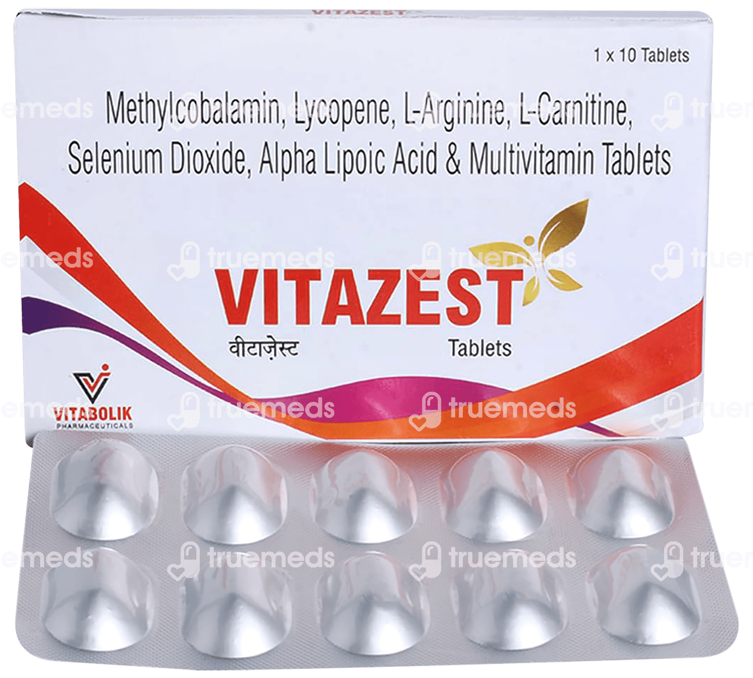 Vitazest Tablet 10 - Uses, Side Effects, Dosage, Price | Truemeds