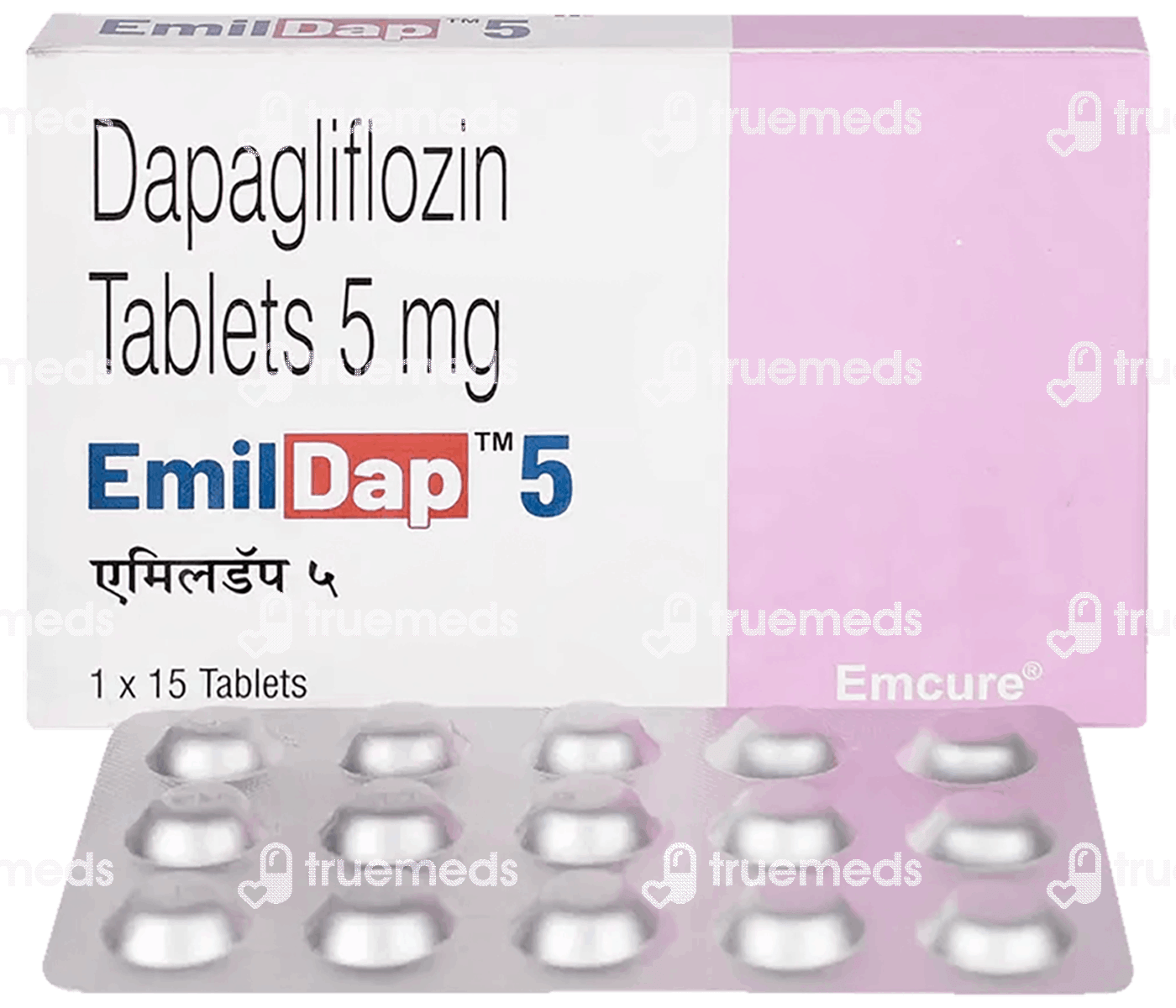 Emildap 5 Mg Tablet 15 - Uses, Side Effects, Dosage, Price | Truemeds