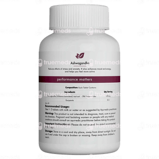 Man Matters Ashwagandha Tablets 60 - Uses, Side Effects, Dosage, Price ...