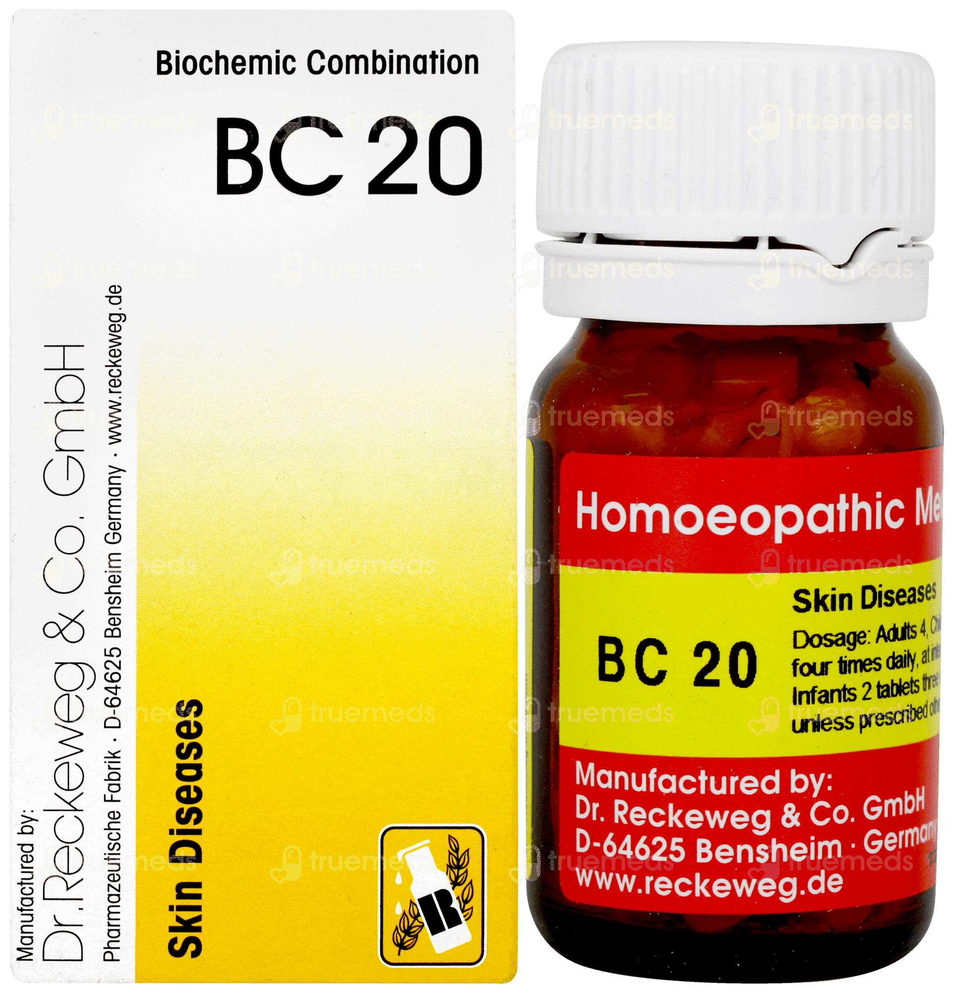 Dr Reckeweg Bc 20 Bio Combination 20 Tablet 20 Gm - Uses, Side Effects ...