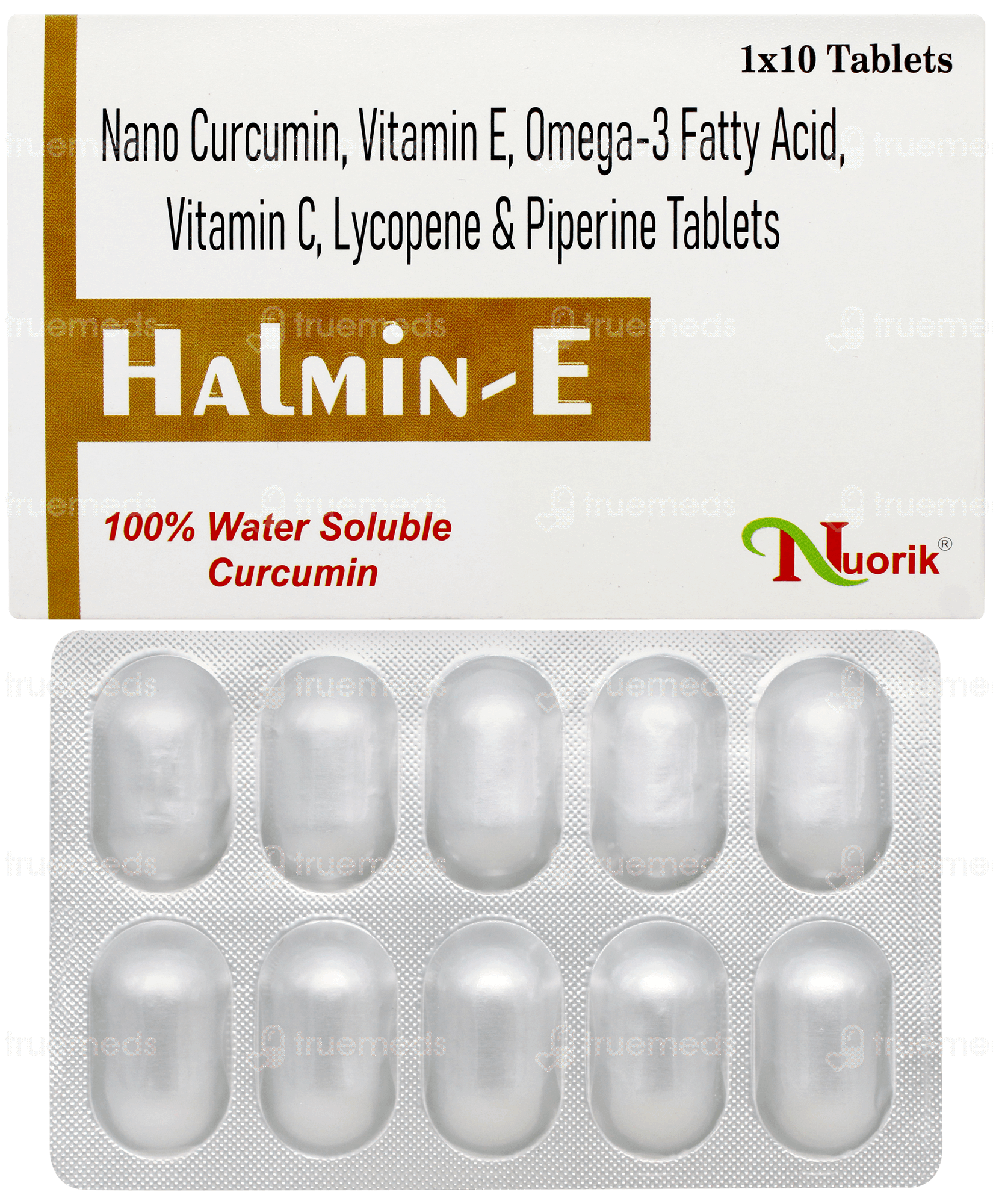 Halmin E Tablet 10 - Uses, Side Effects, Dosage, Price | Truemeds
