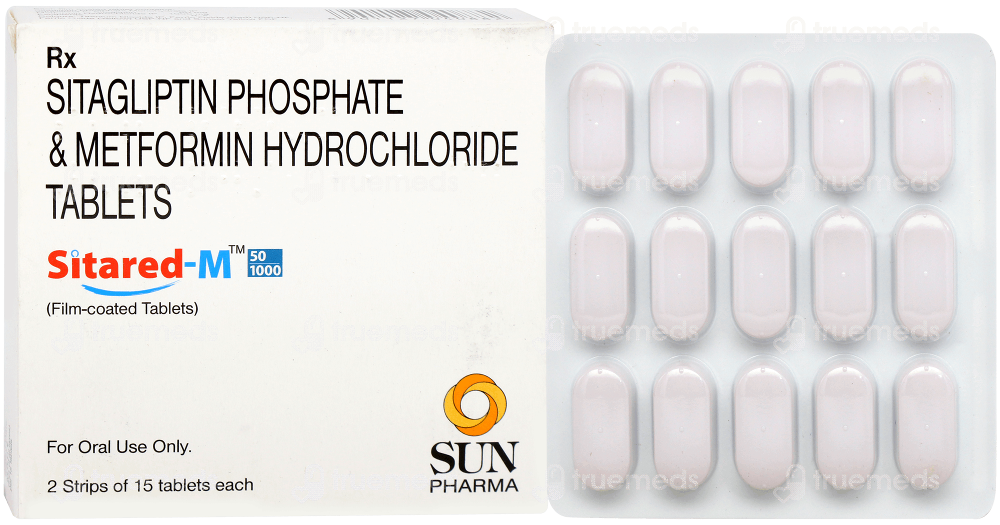 Sitared M 50/1000 Tablet 15: Uses, Side Effects, Price & Substitutes