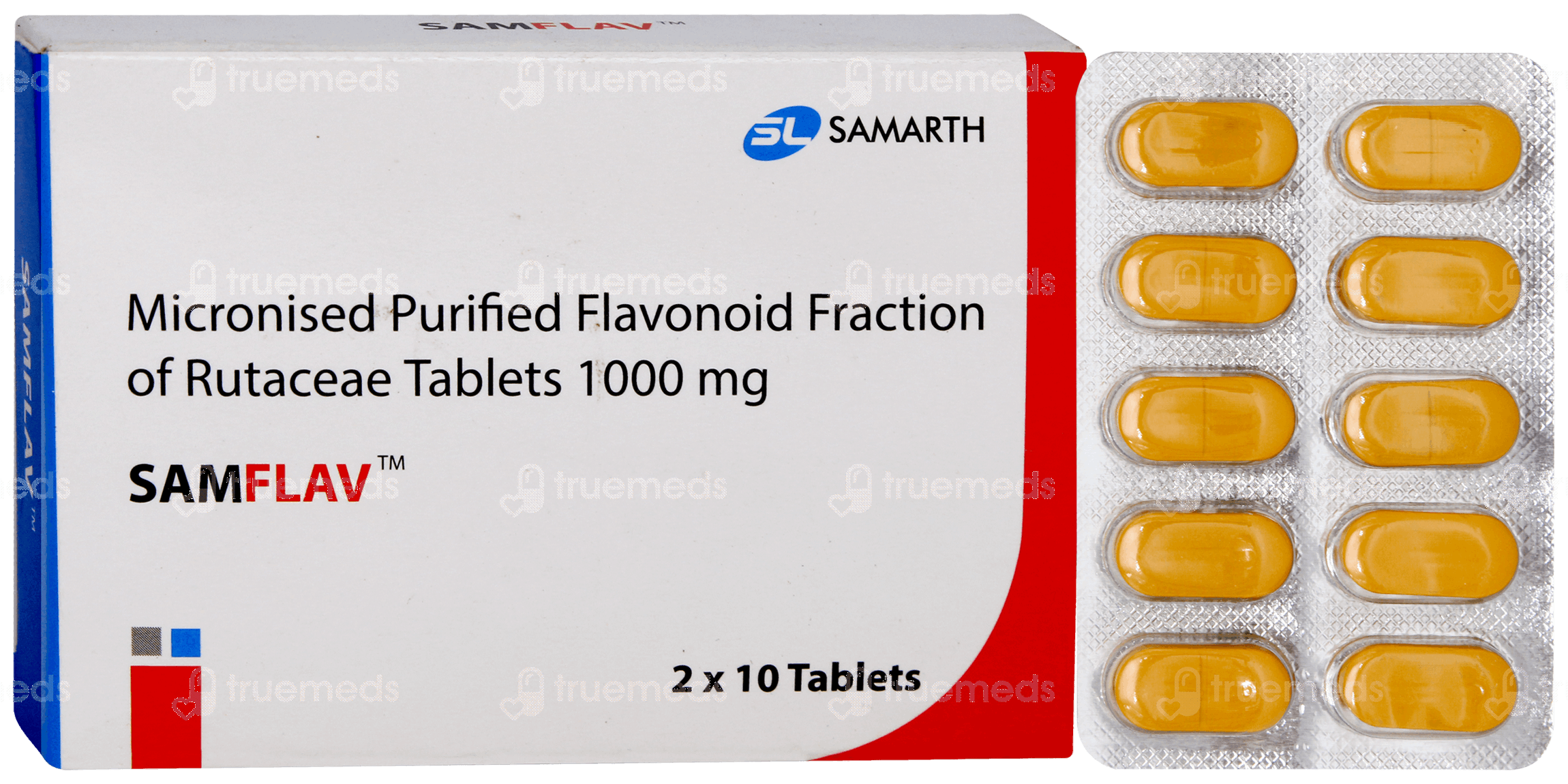 Samflav Tablet 10 - Uses, Side Effects, Dosage, Price | Truemeds