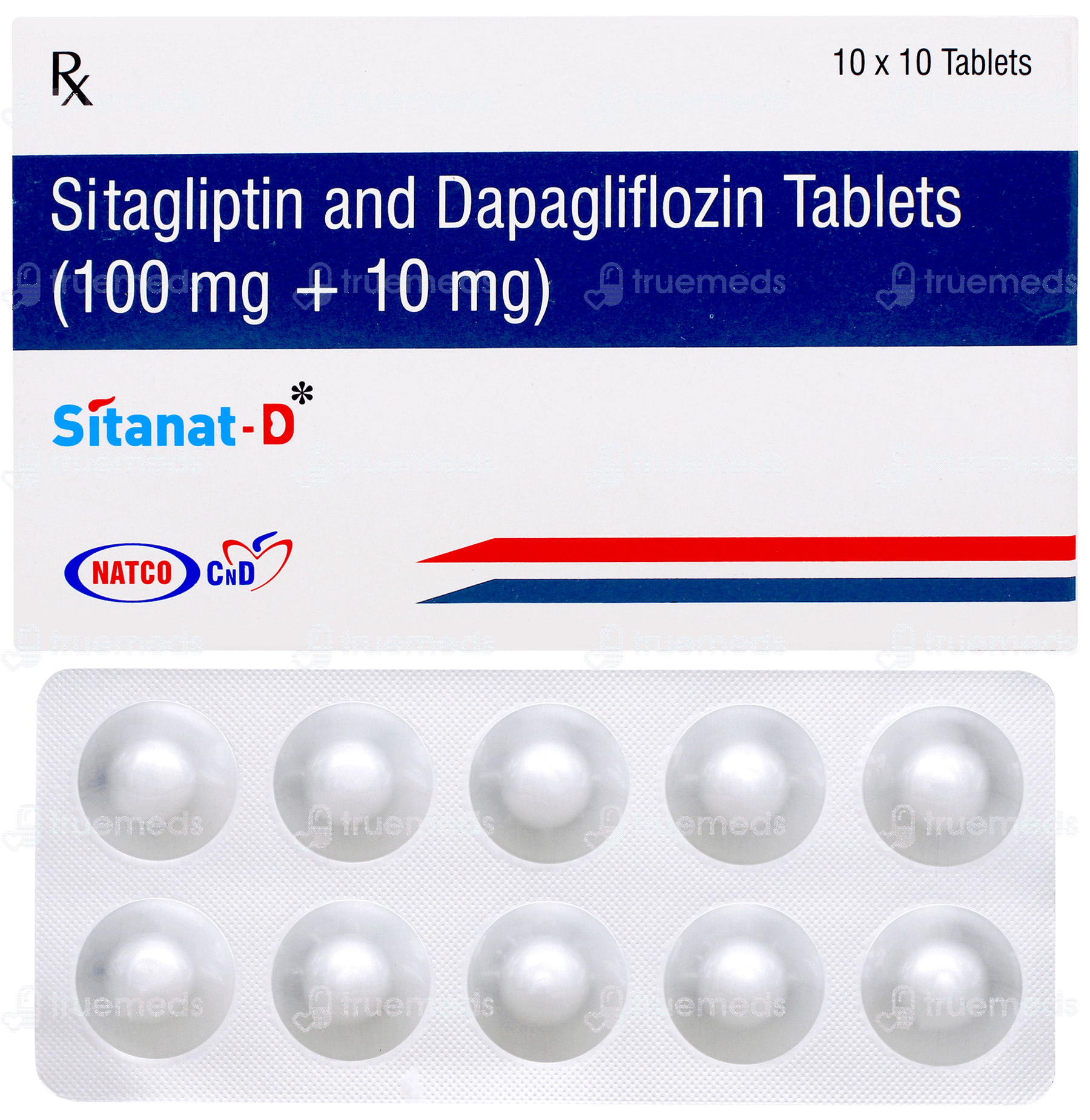Sitanat D Tablet 10 - Uses, Side Effects, Dosage, Price | Truemeds