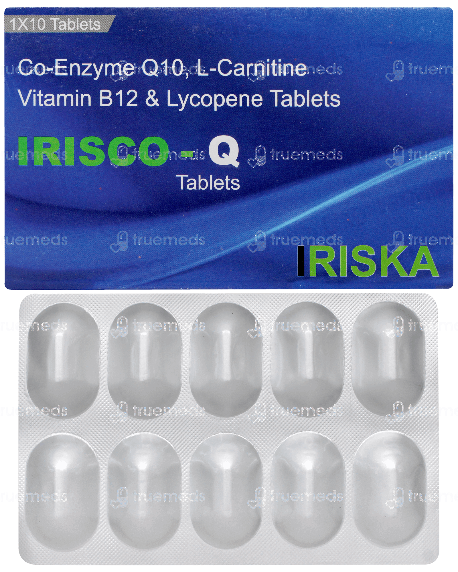 Irisco Q Tablet 10 - Uses, Side Effects, Dosage, Price | Truemeds