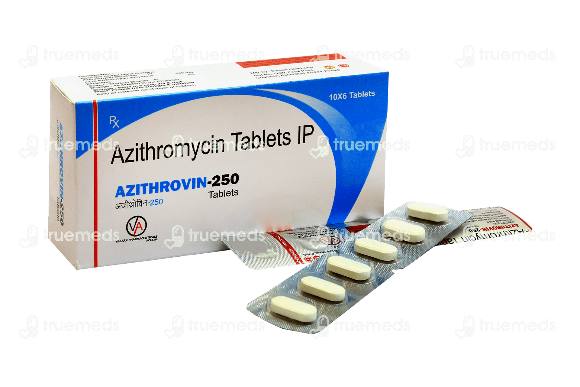 Azithrovin 250 MG Tablet: Uses, Side Effects, Price & Substitutes
