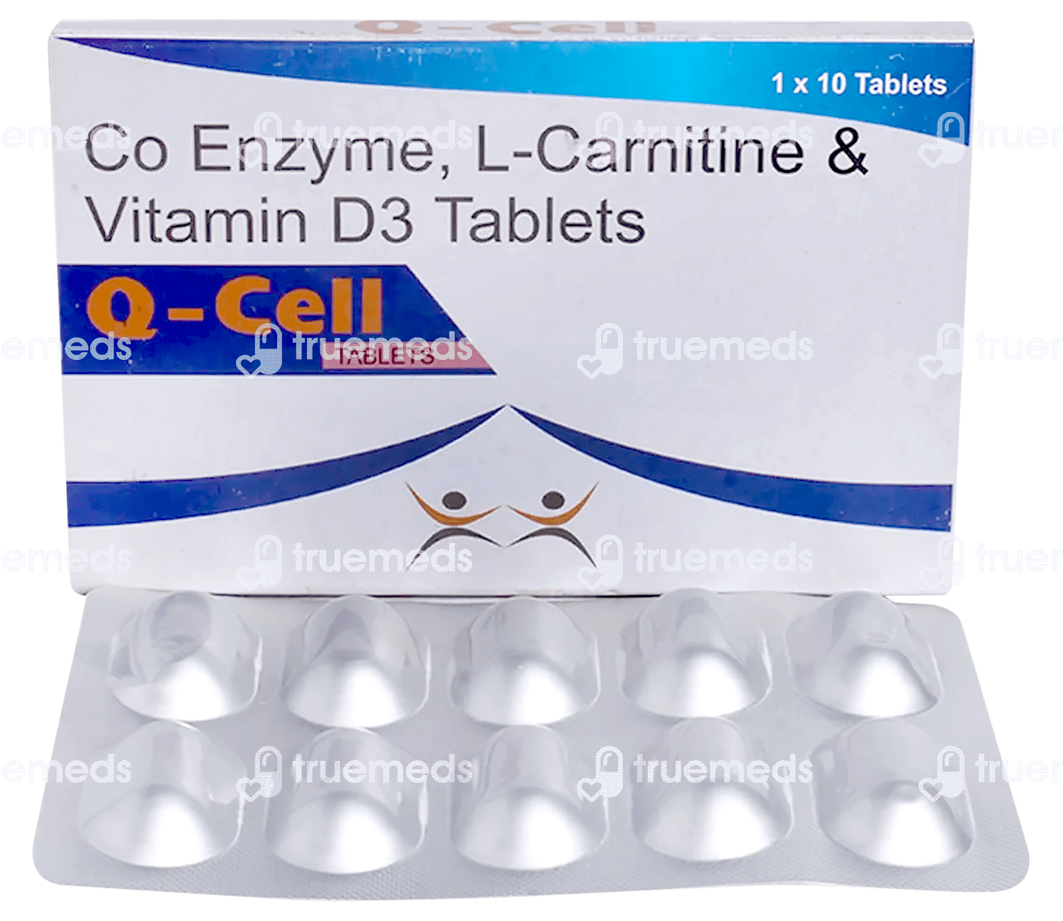 Q Cell Tablet 10 - Uses, Side Effects, Dosage, Price | Truemeds