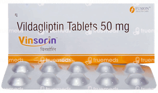 Vinsorin 50 Mg Tablet 10 - Uses, Side Effects, Dosage, Price | Truemeds