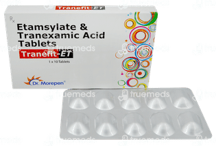 Tranefit Et Tablet 10 - Uses, Side Effects, Dosage, Price | Truemeds