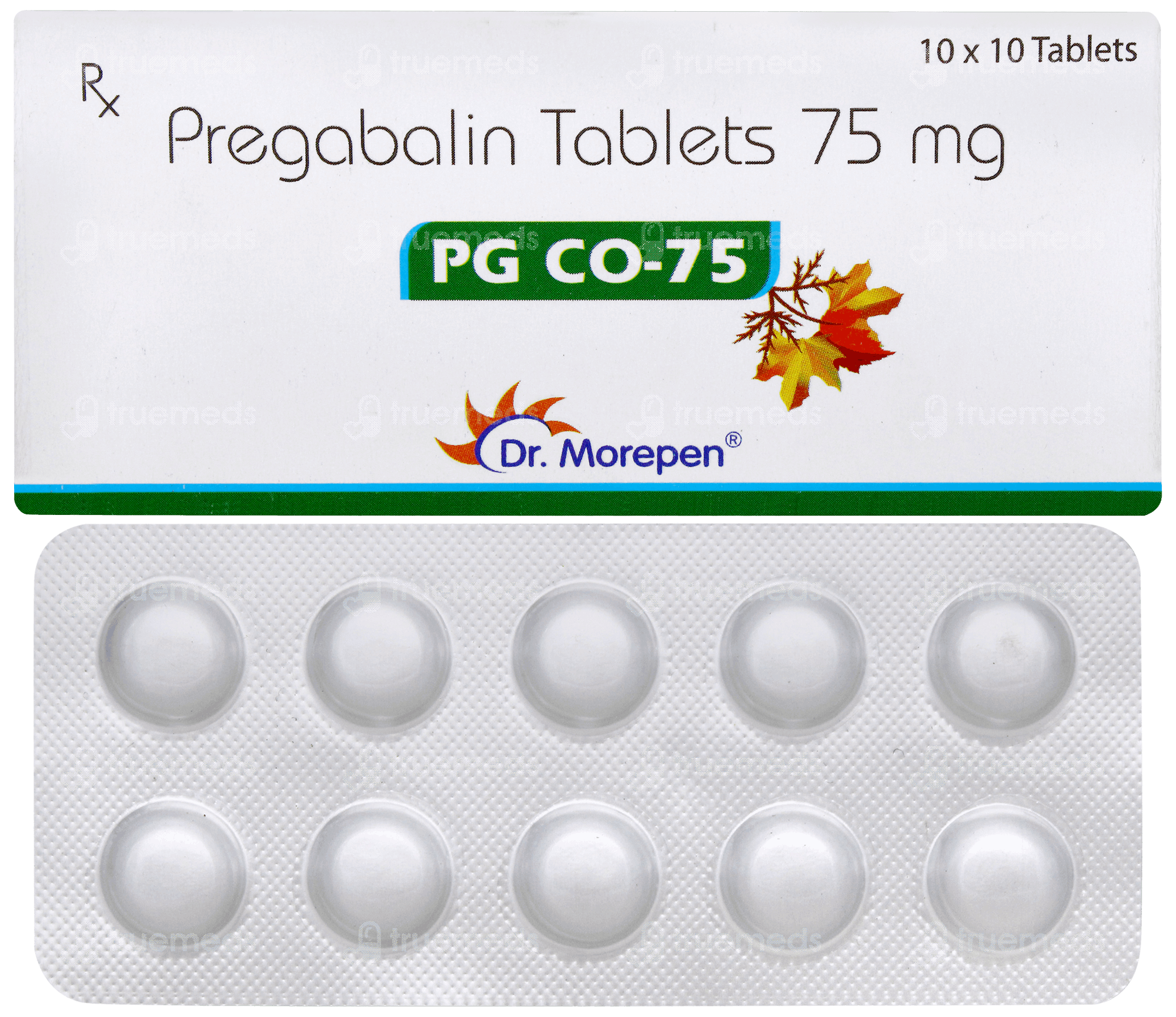 Pregabolin 75 MG | Order Pregabolin 75 MG Tablet Online at Truemeds