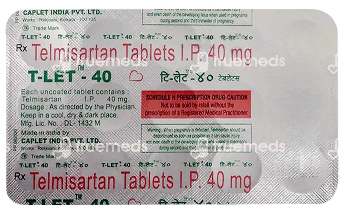 T Let 40 Tablet 15: Uses, Side Effects, Price & Substitutes