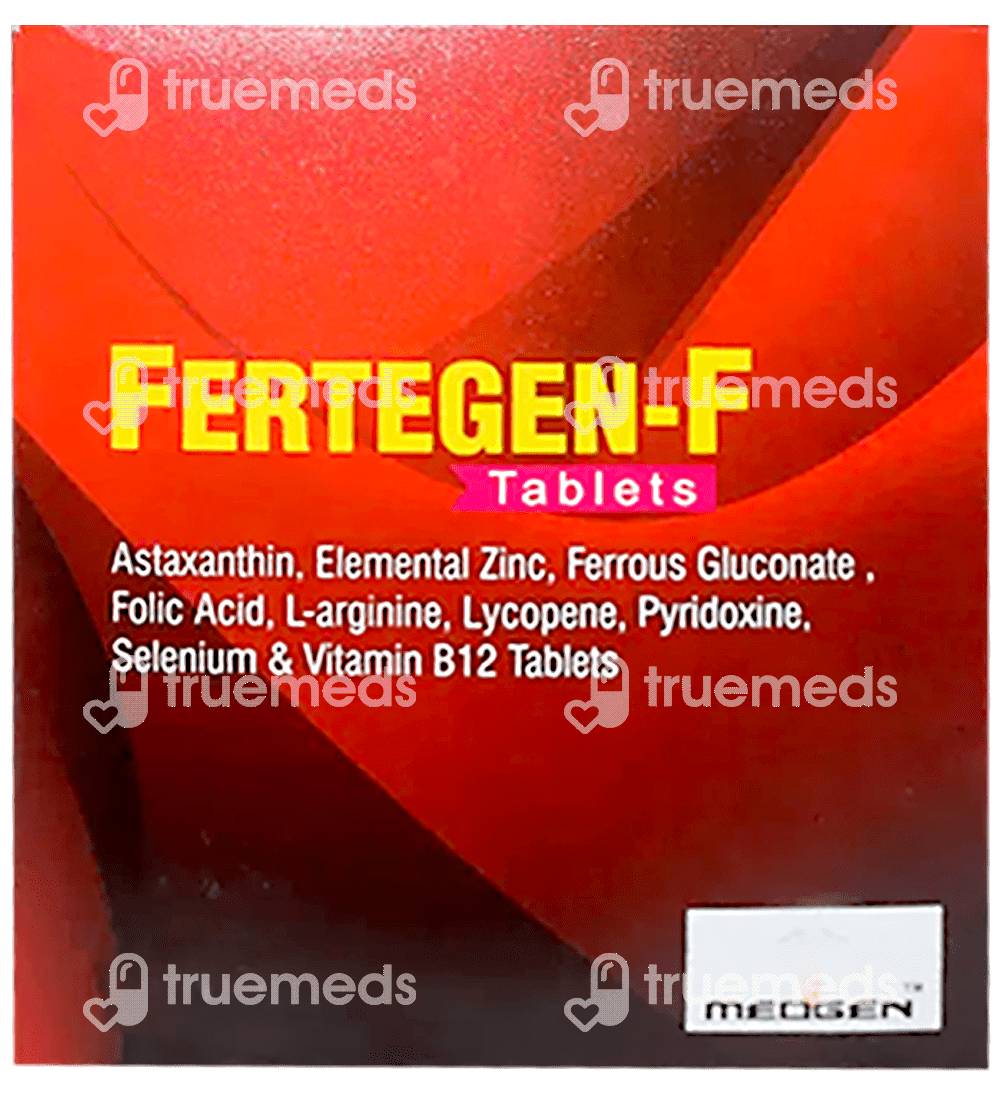 Fertegen F Tablet 10 - Uses, Side Effects, Dosage, Price | Truemeds
