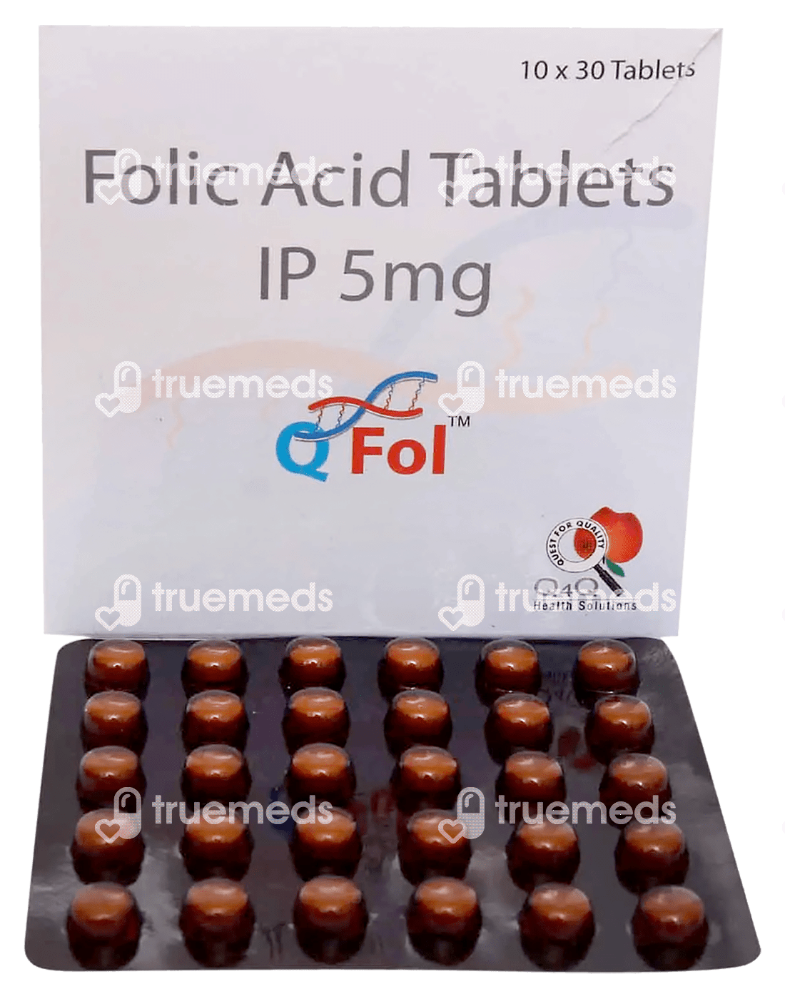 Qfol Tablet 30 - Uses, Side Effects, Dosage, Price | Truemeds
