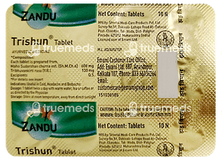 Zandu Trishun Tablet 10 - Uses, Side Effects, Dosage, Price | Truemeds