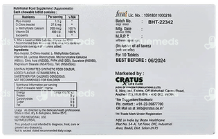 Ovafresh Strawberry Chewable Tablet 10 - Uses, Side Effects, Dosage ...
