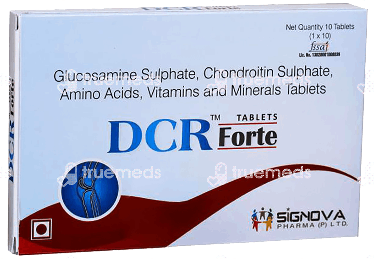 Dcr Forte Tablet 10 - Uses, Side Effects, Dosage, Price | Truemeds