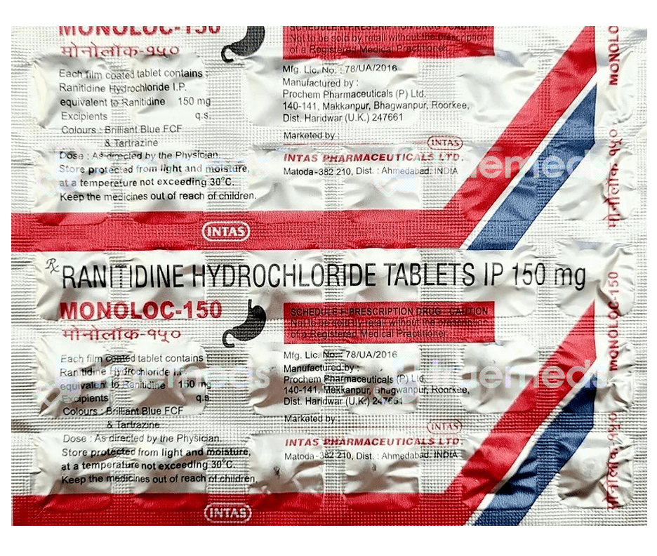 Monoloc 150 Tablet 30: Uses, Side Effects, Price & Substitutes