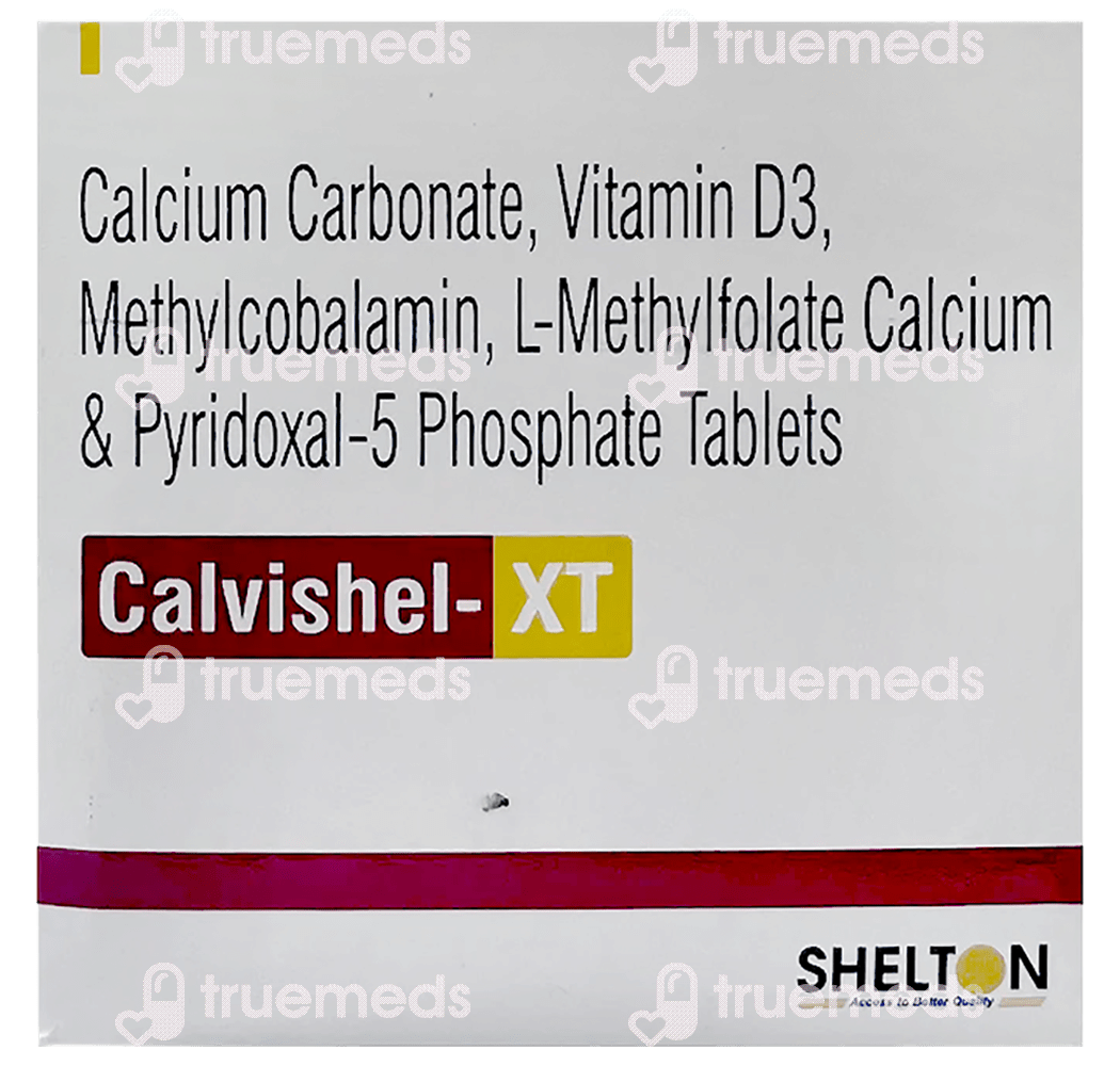 Calvishel Xt Tablet 15 - Uses, Side Effects, Dosage, Price | Truemeds