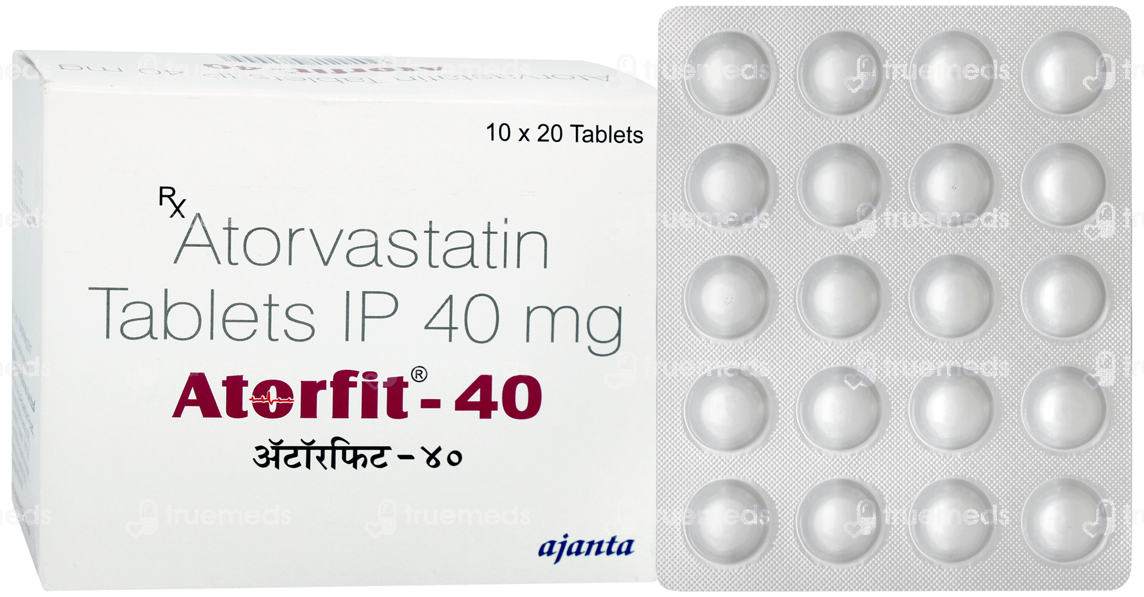 Atorfit 40 Tablet 20: Uses, Side Effects, Price & Substitutes