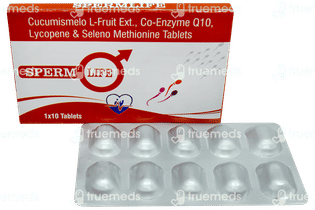 Spermlife Tablet 10 - Uses, Side Effects, Dosage, Price | Truemeds