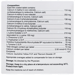 Nefrogard Ds Tablet 10 - Uses, Side Effects, Dosage, Price | Truemeds