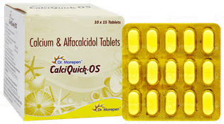 Calciquick Os Tablet 15 - Uses, Side Effects, Dosage, Price | Truemeds