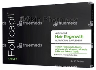 Follicapil Advance Hair Regrowth Tablet 30 - Uses, Side Effects, Dosage ...