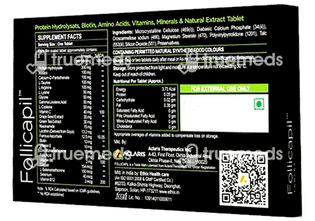 Follicapil Advance Hair Regrowth Tablet 30 - Uses, Side Effects, Dosage ...
