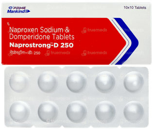 Naprostrong D 250 Mg Tablet 10 - Uses, Side Effects, Dosage, Price ...