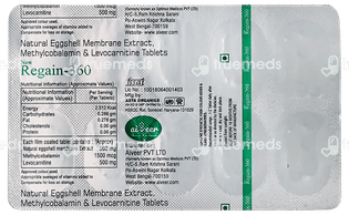 New Regain 360 Tablets 10 - Uses, Side Effects, Dosage, Price | Truemeds