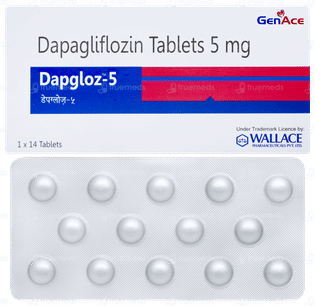 Dapgloz 5 Tablet 14 - Uses, Side Effects, Dosage, Price | Truemeds