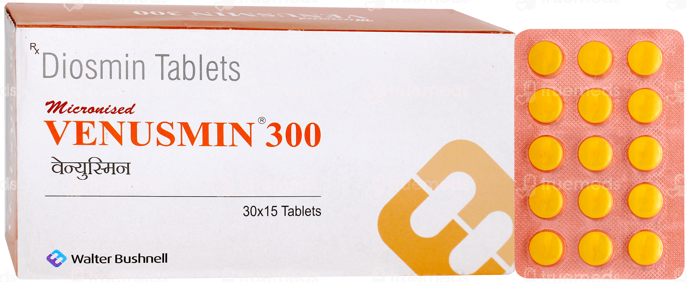 Venusmin 300 Mg Tablet 15 - Uses, Side Effects, Dosage, Price | Truemeds