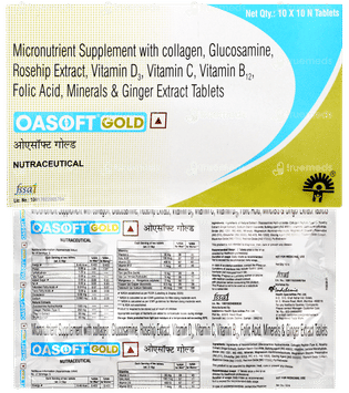 Oasoft Gold Tablet 10 - Uses, Side Effects, Dosage, Price | Truemeds