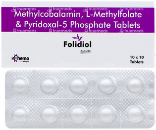 Folidiol Tablet 10 - Uses, Side Effects, Dosage, Price | Truemeds