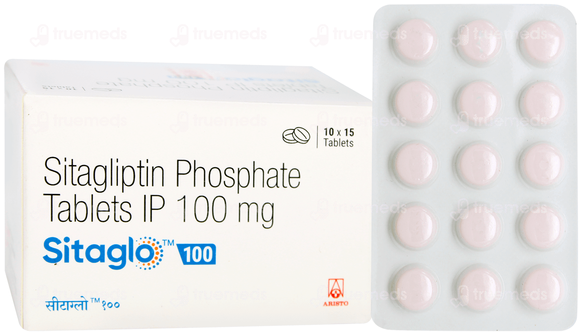 Sitaglo 100 Tablet 15 - Uses, Side Effects, Dosage, Price | Truemeds