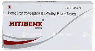 Mitiheme Tablet 10 - Uses, Side Effects, Dosage, Price | Truemeds