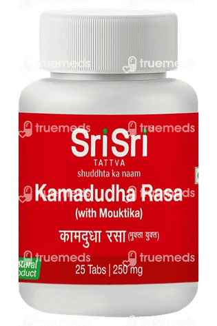 Sri Sri Tattva Kamadudha Rasa 250 Mg Tablet 25 - Uses, Side Effects ...